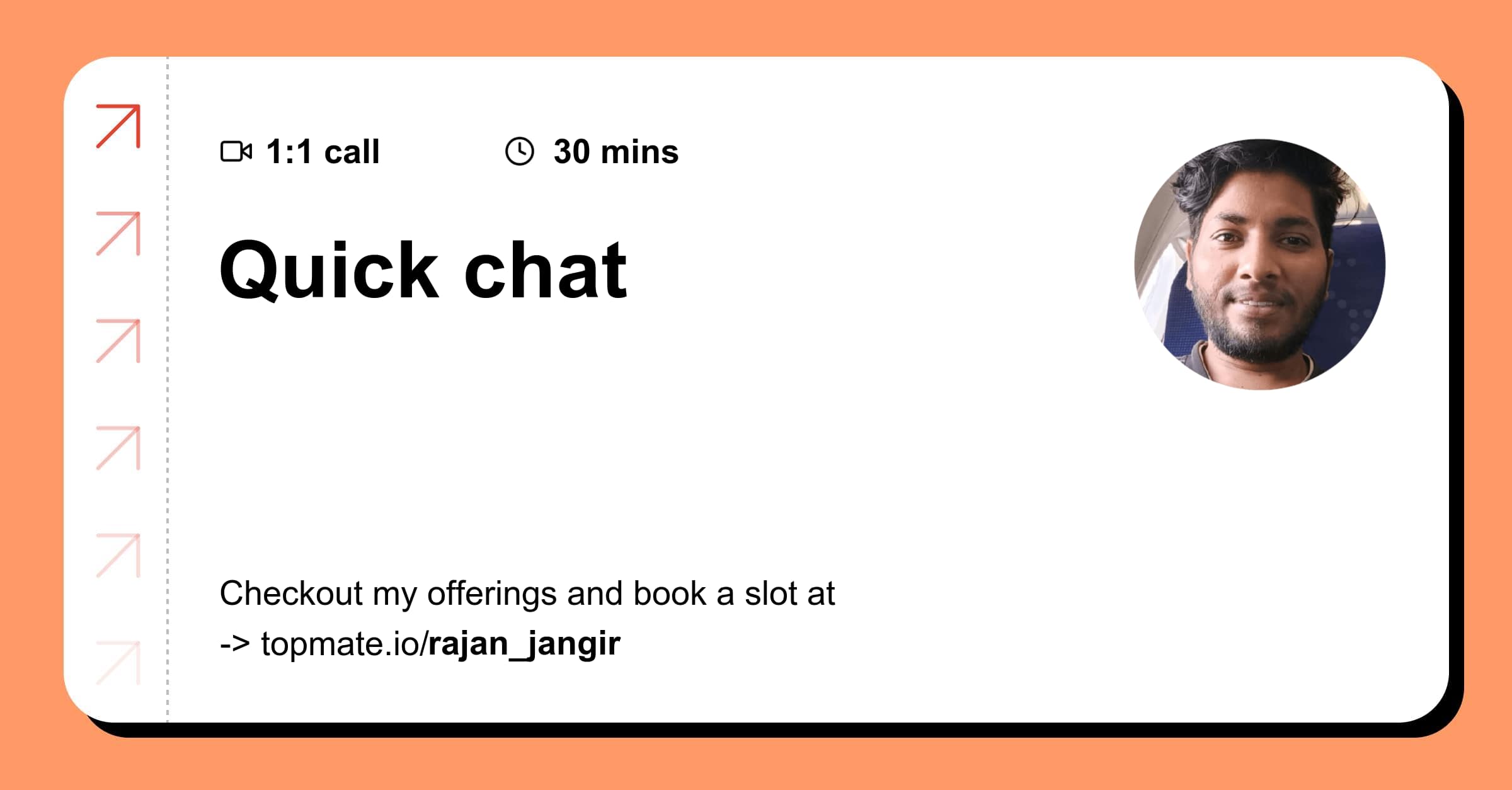 Quick chat - Resume/LinkedIn Profile Review with Rajan Jangir